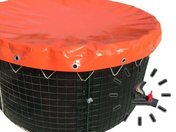 Wire Mesh Fish Tank | Galvanized Steel Flexible Fish Tank | Fuushan